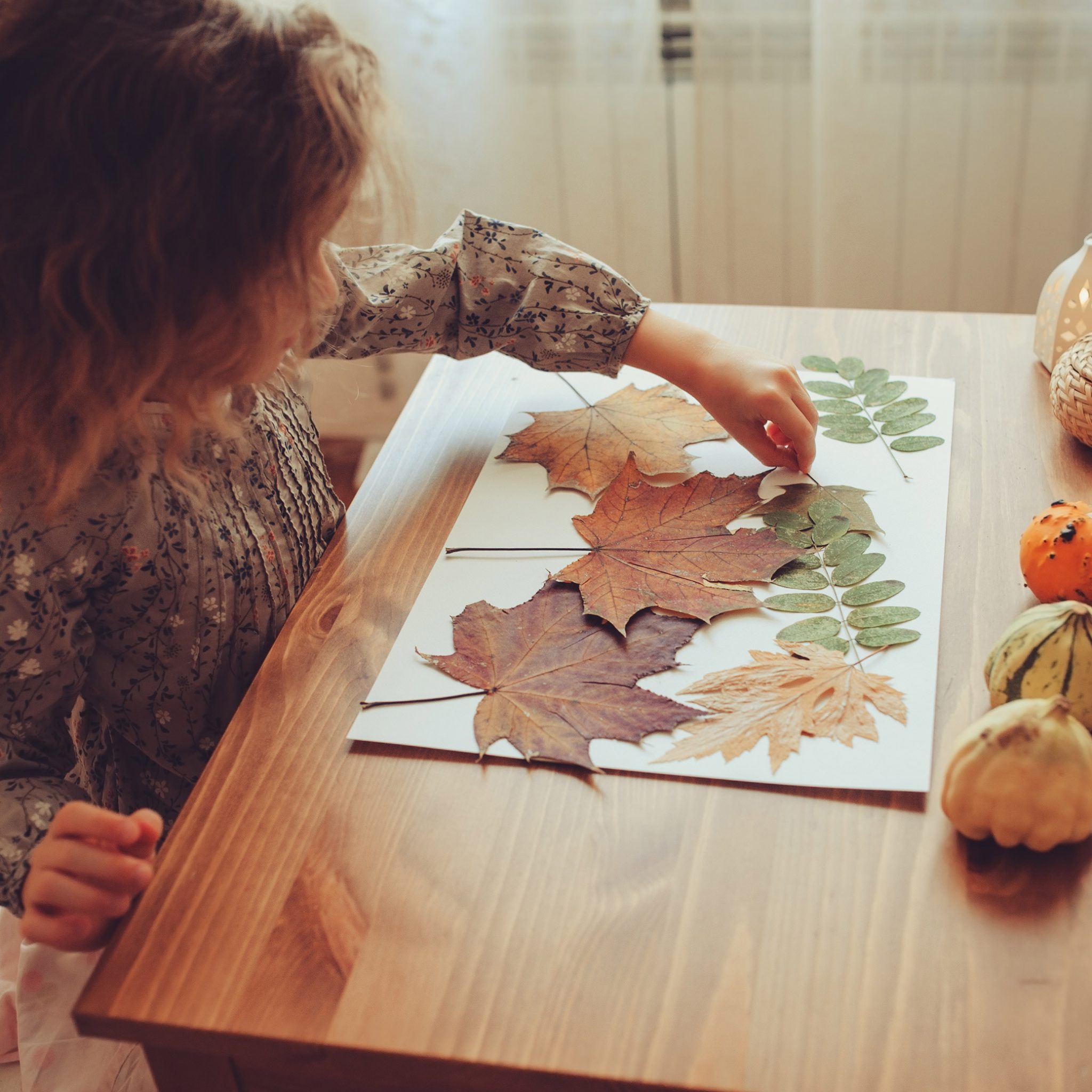 Autumn Leaf Craft with Toddlers • The Inspired Home
