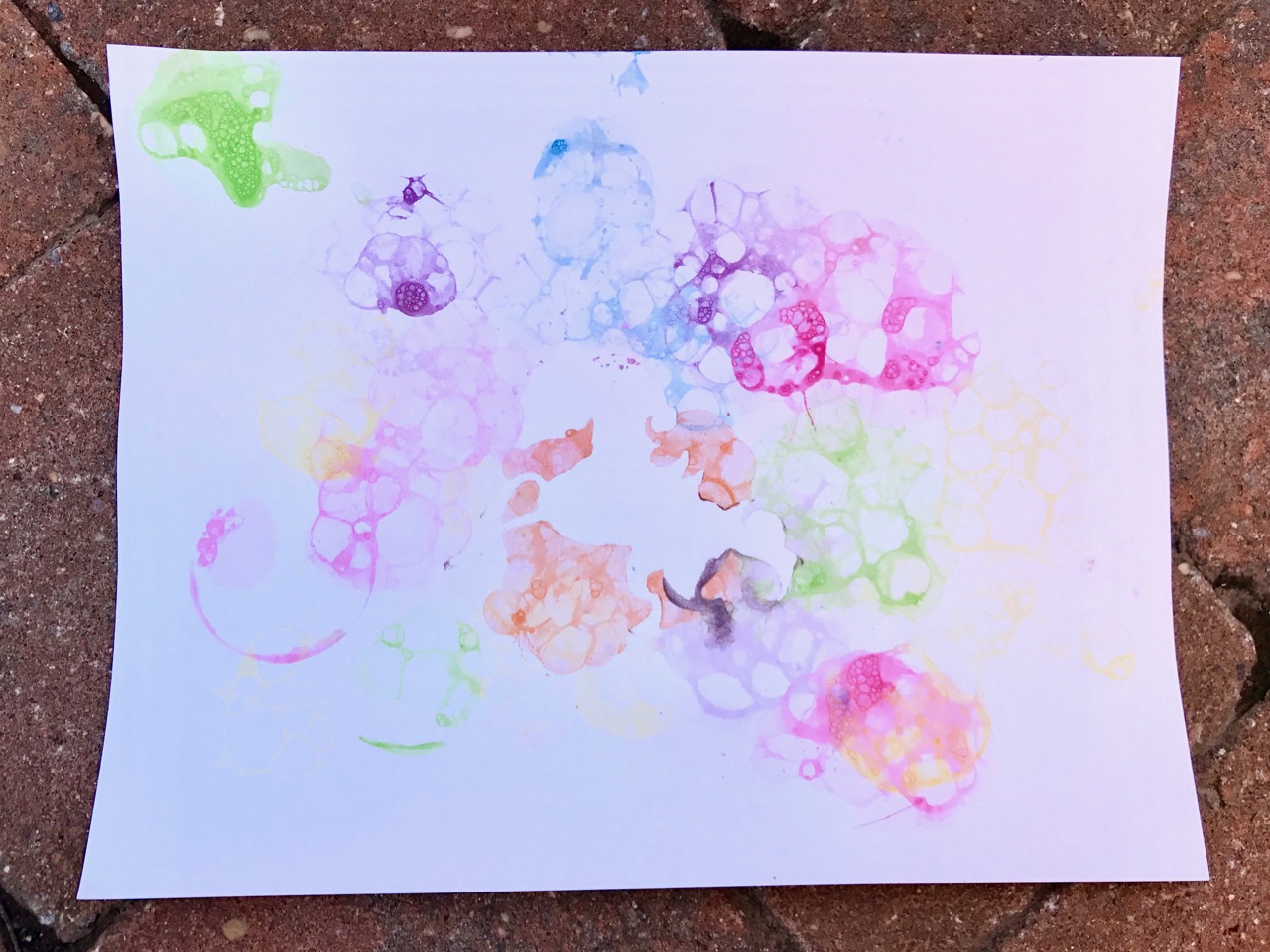 Bubble Art • The Inspired Home